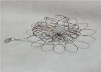 China 100x100cm Drop Preventing Net Anti Theft Steel Mesh Bag 7x7 for sale