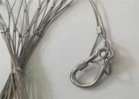 China Stainless Steel Dropped Objects Prevention 7x7 Safety Net Fall Protection for sale