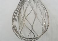 China Ss316 Secondary Retention 7x19 Steel Mesh Bag Safety Covers for sale