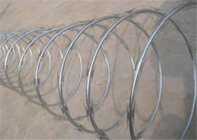 China Sharp Blades Welded 700 800 900mm Coil Razor Mesh Fence for sale