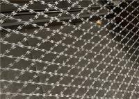 China CE Hot Dip Galvanized Rhombus Holes 75x150mm Razor Mesh for sale