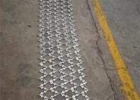 China Welded Fencing Blade Square Mesh CBT60 Razor Wire Concertina Laminated Net for sale