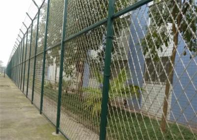 China Welded High Grade Protective BTO28 Diamond Razor Mesh Fence 1.5m Height for sale
