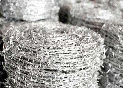 China Razor 820 Feet Galvanized 2.5mm Security Barbed Wire For Farm Fence / Cattle for sale
