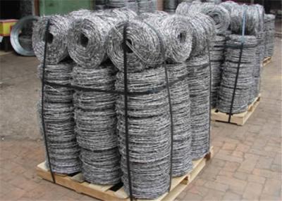 China 1000m Bwg 12 Fencing 7.5cm Razor Blade Barbed Wire for sale