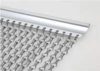China 1.6mm Wire Diameter Fly Screen Chain Curtain Black / Green Color for sale