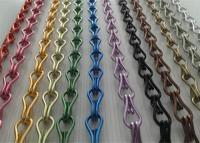 China Wire Diameter 2.0mm Decorative Metal Mesh Aluminium Fly Curtain for sale