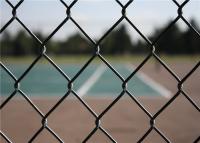 China Diamond Mesh Perimeter 6 Ft Tall Chain Link Fence 50x50Mm Protects Garden for sale