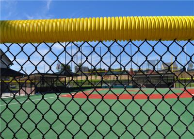 China Diamond Mesh Perimeter 6 Ft Tall Chain Link Fence 50x50Mm Protects Garden for sale