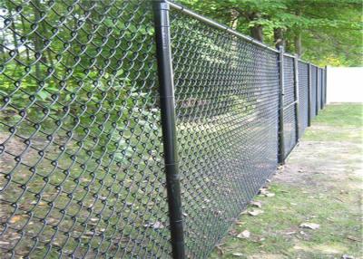 China Galvanized Diamond 1 Inch 2 Inch Chain Link Fence Fabric for sale