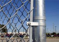 China 8 Ft High Garden Chain Link Fence Fabric Galvanized 3.0mm-4.0mm for sale