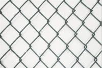 China Farm Sports Ground 3ft Pvc Coated Chain Link Mesh Fence Dark Green Rust Residence for sale