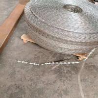 China Security Product 500mm Barbed Tape Concertina Wire 10kg Bto-22 Rust Residence for sale