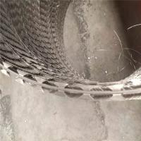 China Bto-18 Razor Wire Concertina 12ga Core Thickness 18mm Barb Length for sale