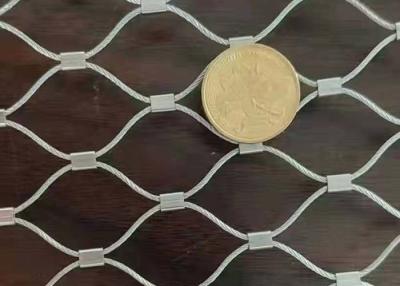 China 2mm Stair Railing Handwoven Ss Steel Wire Rope Mesh for sale