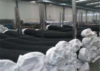 China 50 Ft Length Chain Link Mesh Fence Diamond Wire Coiled And Accessories for sale
