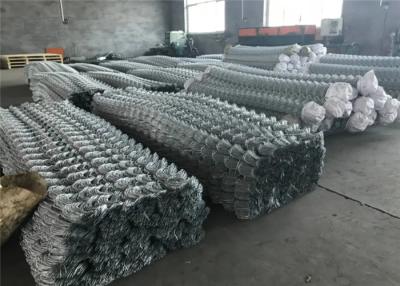 China Gi 9 Gauge Chain Link Fence For Chicken Coop / Pig Cage And Sheep Farm for sale