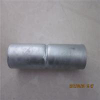 China Pvc Coated Chain Link Accessories Brace Band Rail End Clamp Sleeve Tension Band for sale
