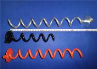 China 16 Inch Ground Anchor Spiral Security Steel Folding Ring for sale