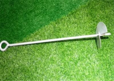 China Length 15 Inch Helix Earth Anchor / Ground Screw Anchor Heavy Duty for sale