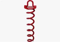 China 10 Inch Spiral Ground Stakes Tree Swing Tied Down Anchor for sale