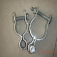 China Galvanized Chain Link Fence Fittings Gate Close / Hinge / Latch Sustainable for sale