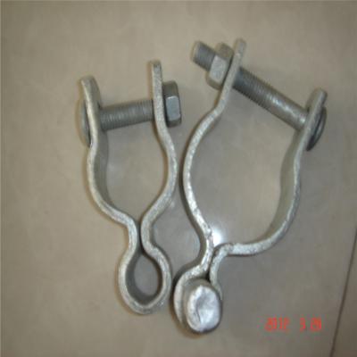China Galvanized Chain Link Fence Fittings Gate Close / Hinge / Latch Sustainable for sale