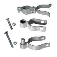 China Galvanized Chain Link Fence Fittings Gate Close / Hinge / Latch Sustainable for sale