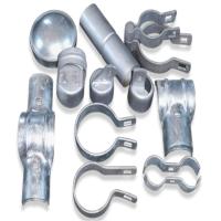 China Round Aluminum Chain Link Fence Post Caps Sizes 1-3/8