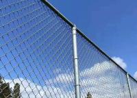 China 6ft Garden Chain Link Fence Fabric Pvc Coated / Galvanized for sale