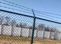 China 6ft Garden Chain Link Fence Fabric Pvc Coated / Galvanized for sale