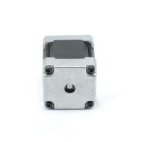 China Nema 16 Hybrid Stepper Motor 39mm Low Noise 1.8 Step Angle 4 Leads 14.4V 0.4A for sale