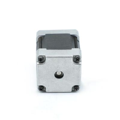 China Nema 16 Hybrid Stepper Motor 39mm Low Noise 1.8 Step Angle 4 Leads 14.4V 0.4A for sale