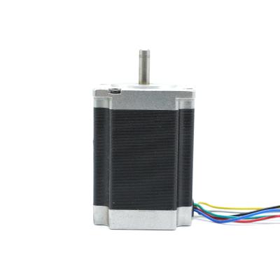 China Nema 23 Low Noise Hybrid Stepper Motor 1.8 Degree 4 Leads 6Wire 57mm 7.36V 4.2A for sale