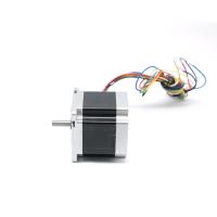 China 1.2 Step Angle Hybrid Stepper Motor 6 Leads 3 Wire Nema 23 57mm 9V 5.6A for sale