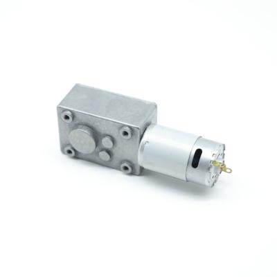 China Factory price high performance 40SG294  High Torque Dc Worm Gear Motor 250RPM 24V 12V for sale