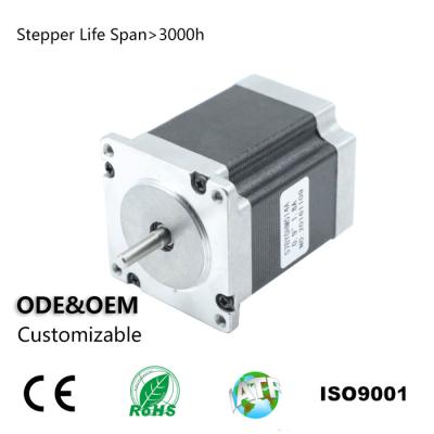 China Nema23 Hybrid Stepper Motor 6 Lead Wire 2.8v 2.0A CE Certification for sale