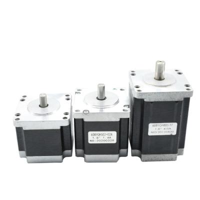 China 60BYGH500 Nema24 Hybrid Stepper Motor 60mm Stepping Motor Low Noise for sale