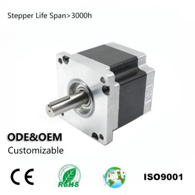China 110BYGH80 Nema42 Hybrid Stepper Motor 1.8 Degree 4 Lead 9V 6.0A 8.5N.M for sale