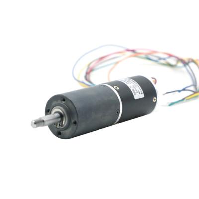 China 28BL03 Series Bldc Motor With 1:64 Reduction Ratio Gearbox 2N.M 48v 110rpm for sale