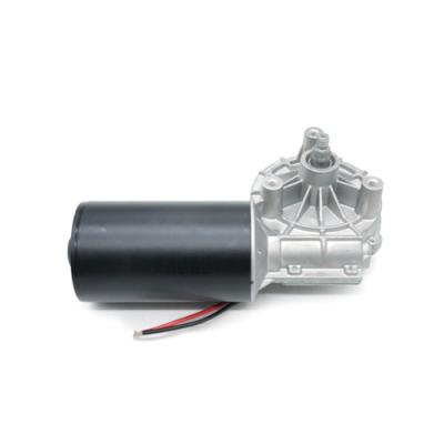 China 92WG63  Series 1:55 Reduction Ratio Worm Gearbox Motor 24v 68rpm for sale