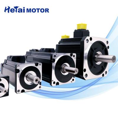 China HETAI 400w Permanent Magnet ac Servo Motor 40mm-130mm for sale