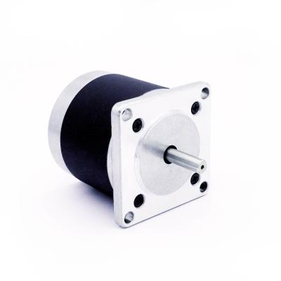 China 57bygn Hybrid Stepper Motor Nema 23 1.8 10 KG CM 0.38a Dual Shaft Square Flange for sale