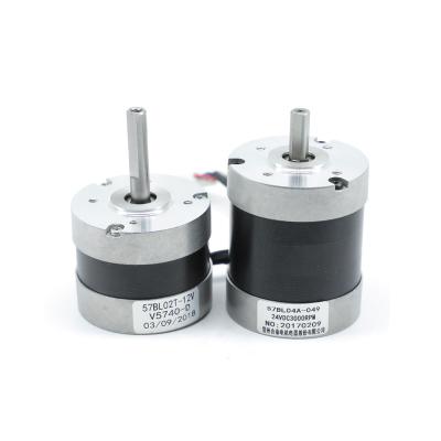 China 8  Wire Brushless Permanent Magnet Motor NEMA 23  24v 70W 0.22nm 57BL04A for sale