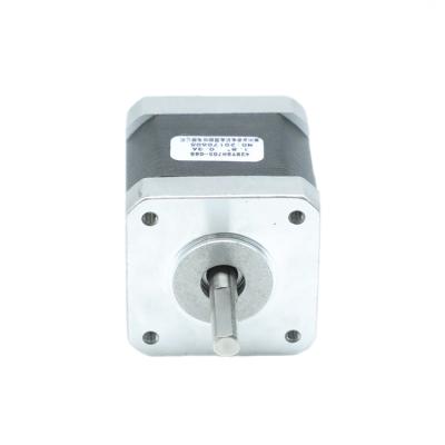 China 42MM Dual Shaft Hybrid Stepper Motor 2.8Kg Cm 250 oz 12V for sale
