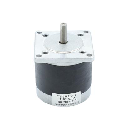 China 6 Leads 12V Stepper Motor Nema 23 84oz In 0.6 Nm 57mm 57BYG402-01-01 for sale