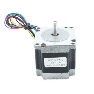 China Micro Small Hybrid Stepper Motor Nema 23 57mm 8 Kg Cm 0.8 Nm 720 Oz In 57BYGHM401 for sale