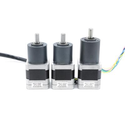 China 24v Nema 17 Reduction Gearbox Brushless Motor 42mm 1 216 Ratio 0.66nm for sale