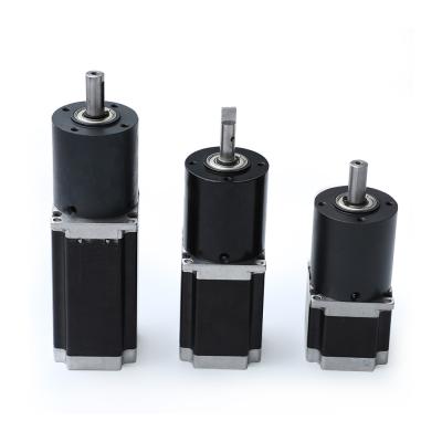 China Nema 34 Planetary Gearbox Brushless Motor 24v 250w 80w 1 216 Reduction  0.2nm for sale