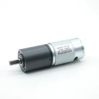 China 94 Rpm NEMA 14 24V DC Brush Gear Motor 0.38A 36mm Low Noise With Gearbox for sale
